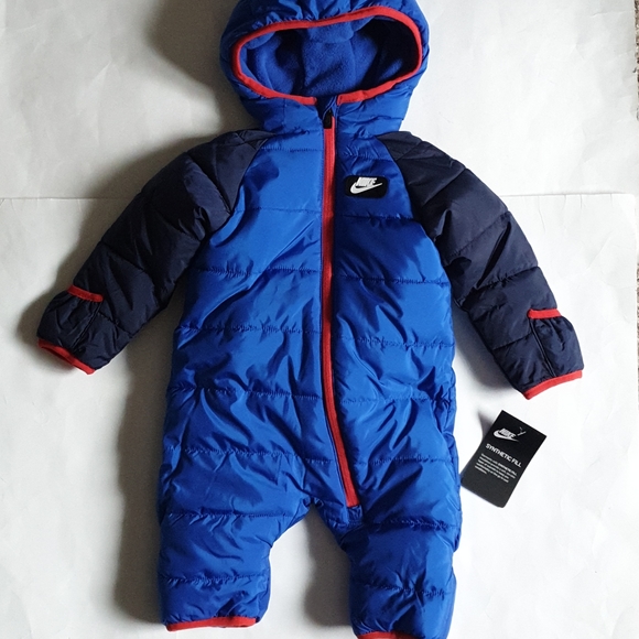 Nike | Matching Sets | Nike Baby Boys Puffer Hooded Snowsuit | Poshmark